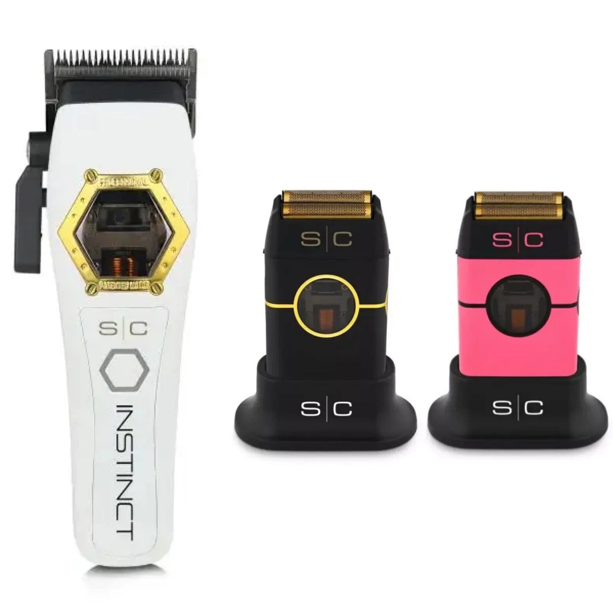 StyleCraft Instinct Metal Edition Clipper & Shaver Combo – Gamma Plus UK