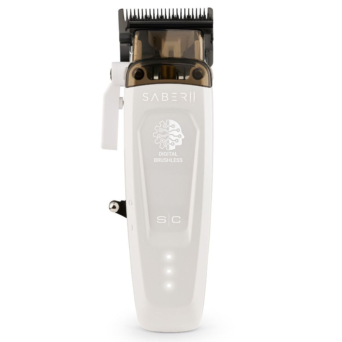 NEW StyleCraft Saber 2.0 Digital Brushless Motor Clipper - White ...